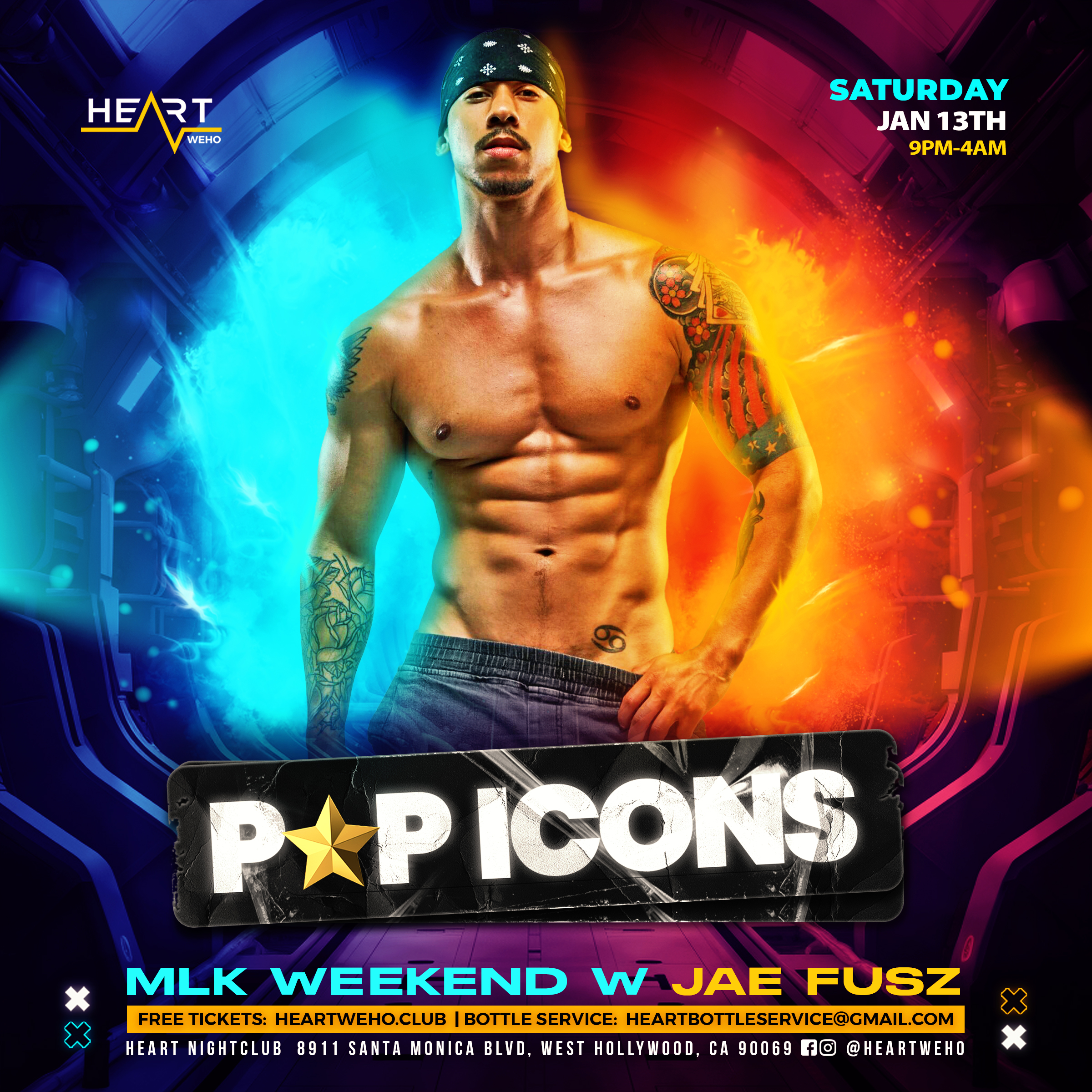 Pop Icons - Heart Weho